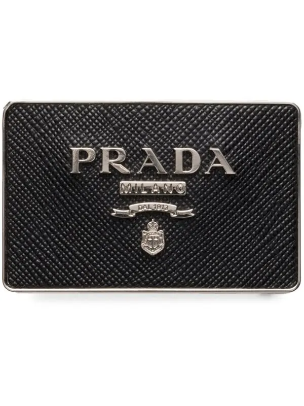 Prada Metal Belt Buckle - Black