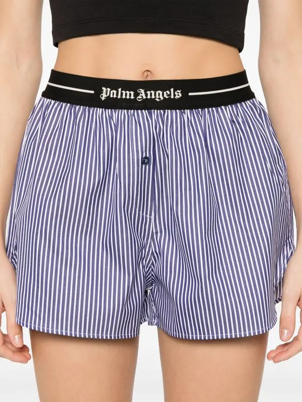 Palm Angels Striped Shorts