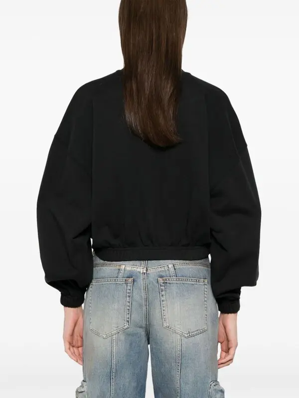 Palm Angels Curved-logo Sweatshirt