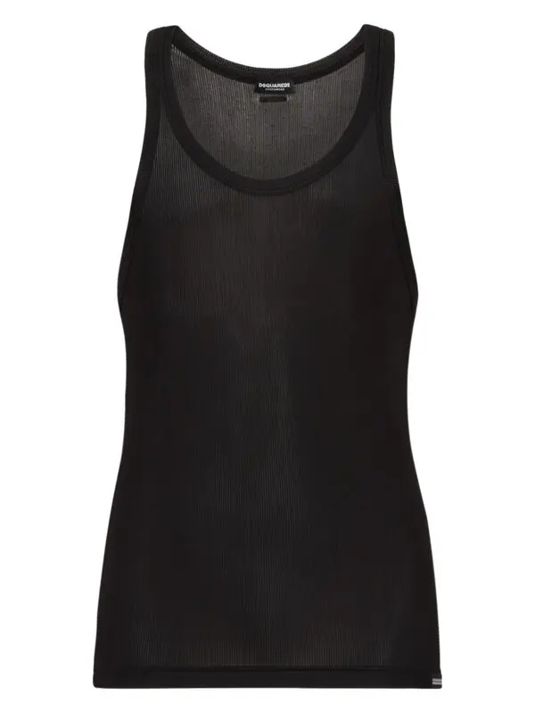 Dsquared2 Logo-plaque Sleeveless Top