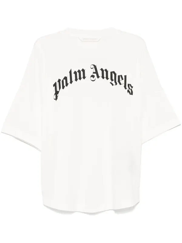 Palm Angels Logo-print T-shirt - White