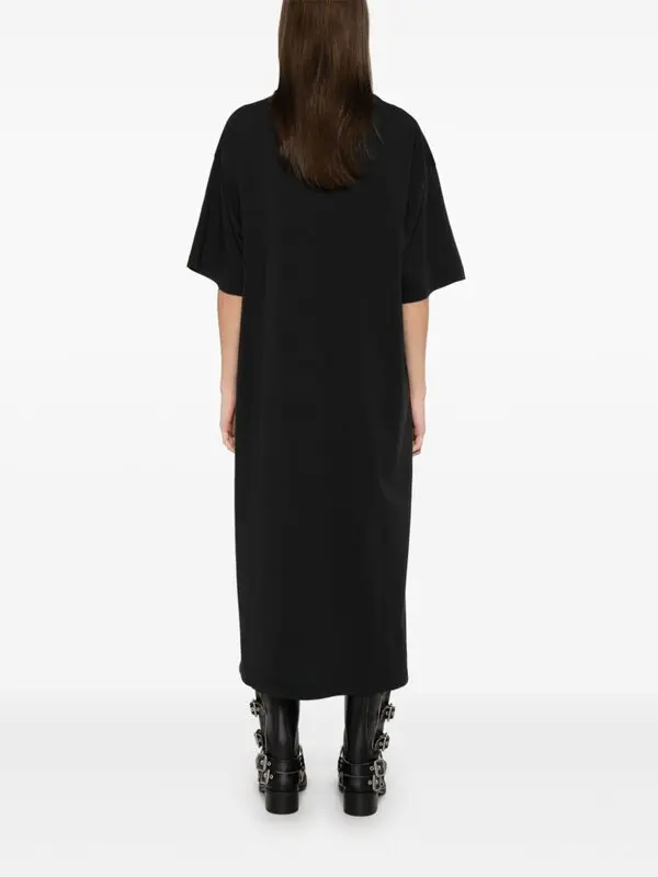 Palm Angels Curved-logo Maxi Dress