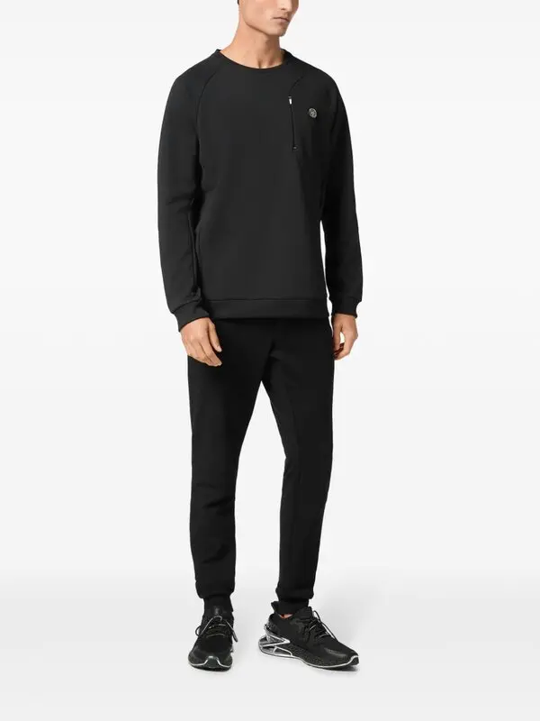PLEIN SPORT Racing Sweatshirt With Logo Detailing