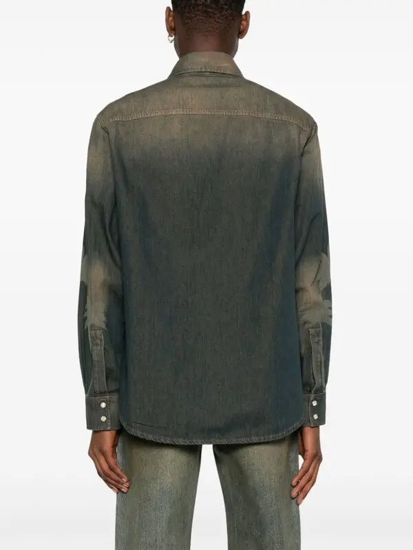 Palm Angels Palm-print Shirt - Brown