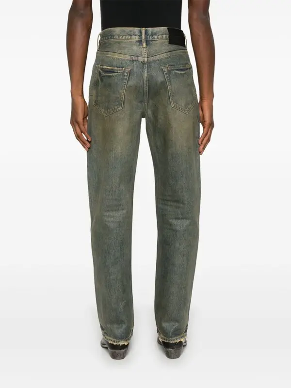 PURPLE BRAND Mid-rise Straight Jeans