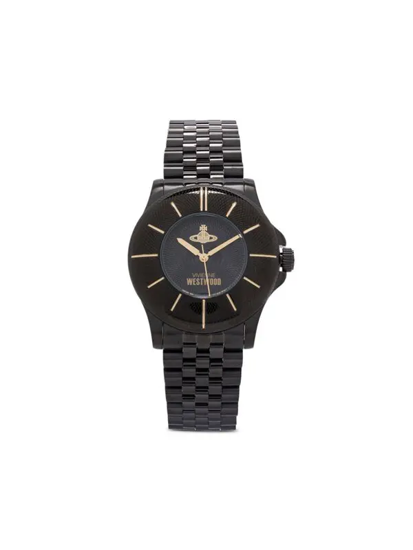 VIVIENNE WESTWOOD Walbrook 37mm Watch - Black