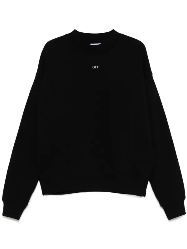 Off-White Vibe Arrow Skate Sweatshirt - Black
