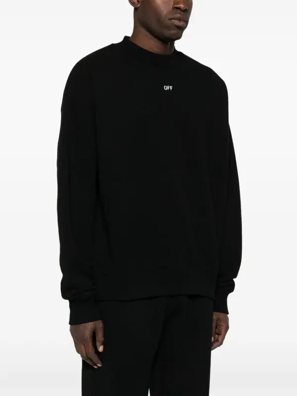 Off-White Vibe Arrow Skate Sweatshirt - Black