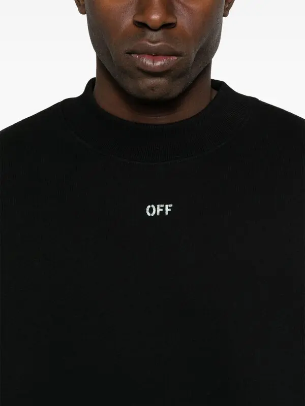 Off-White Vibe Arrow Skate Sweatshirt - Black