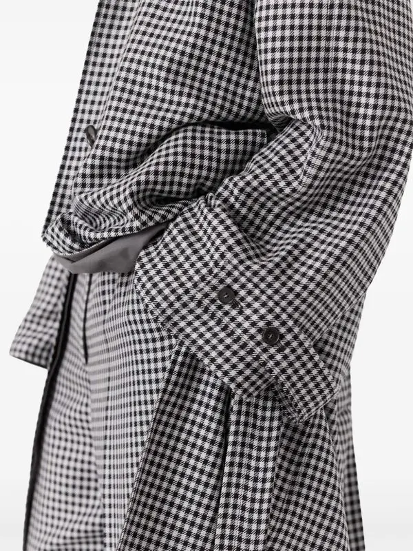 Stella McCartney Checked Reversible Car Coat