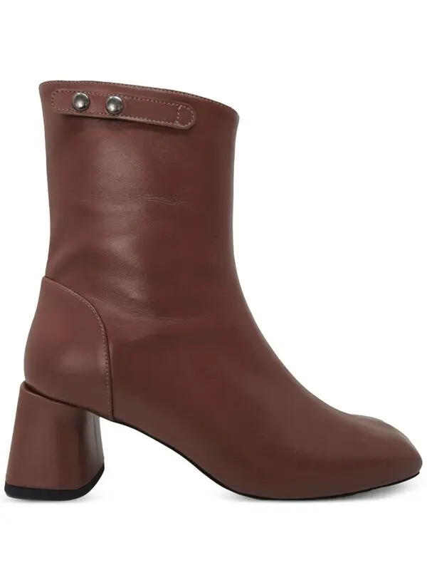 MADISON MAISON 60mm The Keli Ankle Boots - Brown