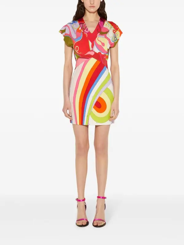 Emilio Pucci Iride-print Dress