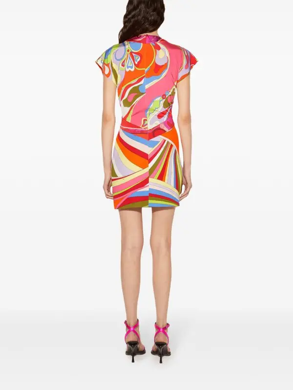 Emilio Pucci Iride-print Dress