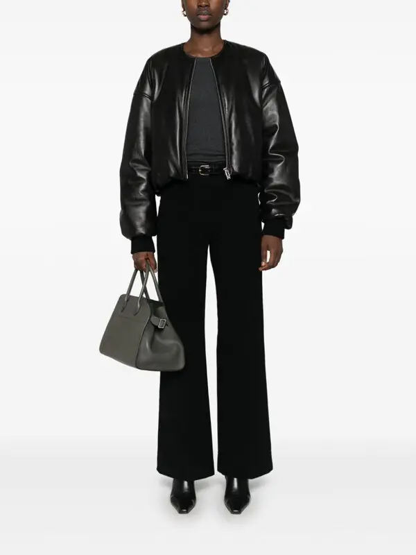 TOTEME Flared Moleskin Trousers