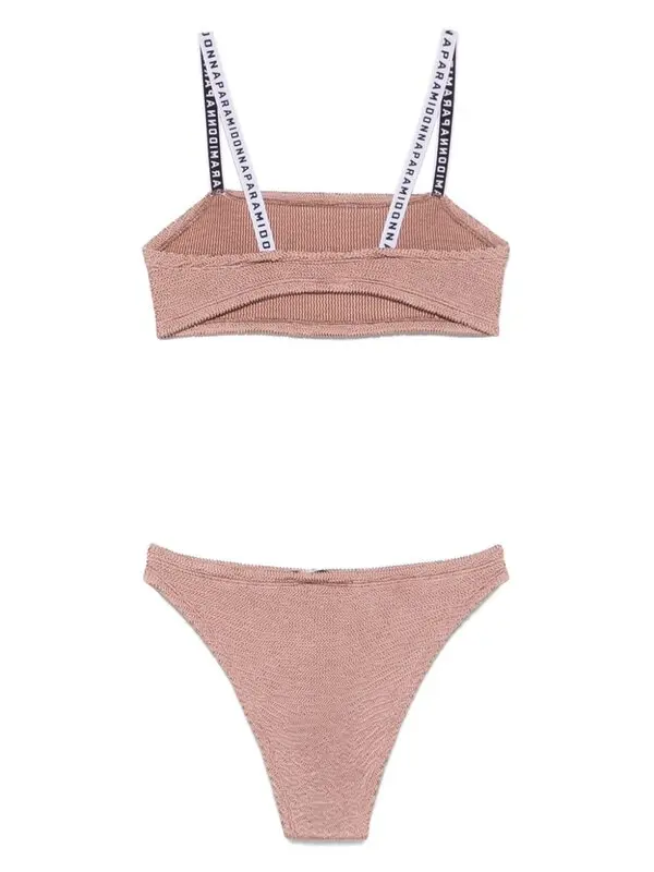 PARAMIDONNA Merry Crinkled Bikini Set - Neutrals