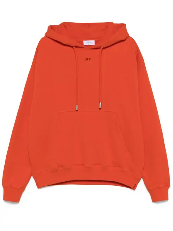 Off-White Vibe Arrow Hoodie - Orange