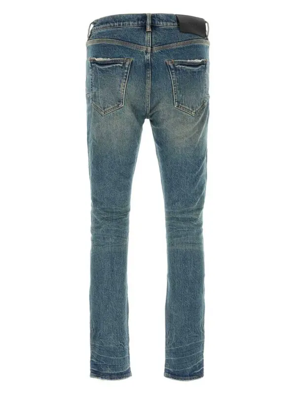 PURPLE BRAND Ripped Detailing Jeans