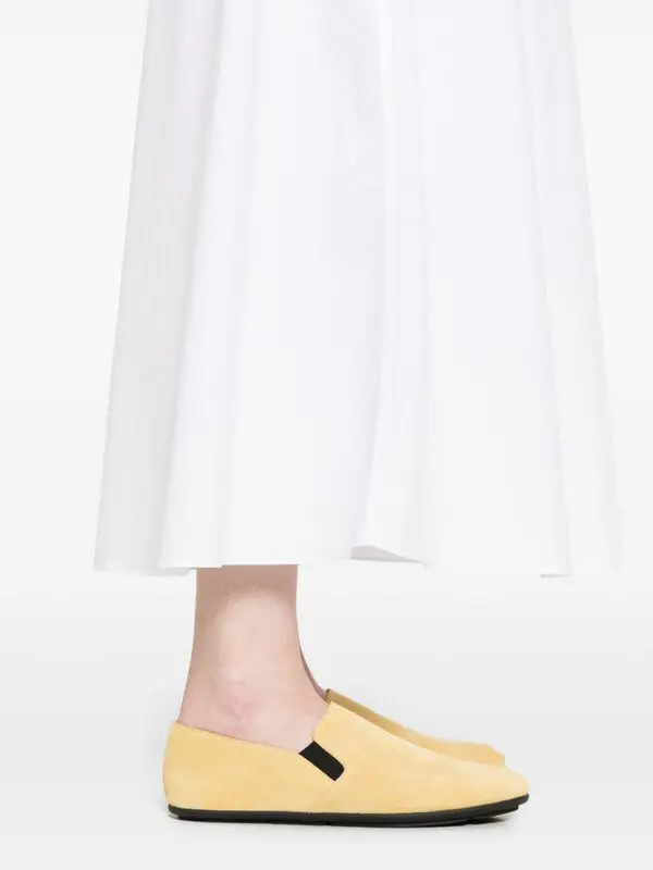 Matteau Organic Cotton A-line Skirt - White