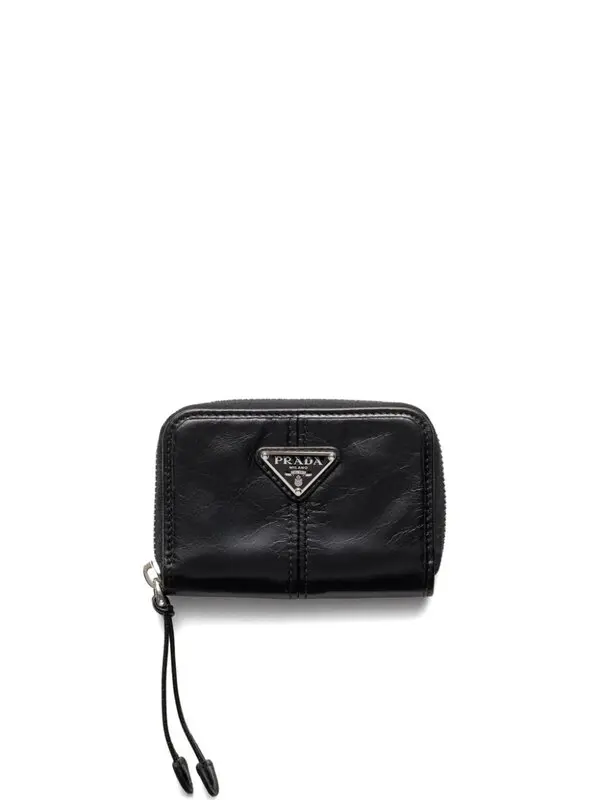 Prada Leather Wallet - Black