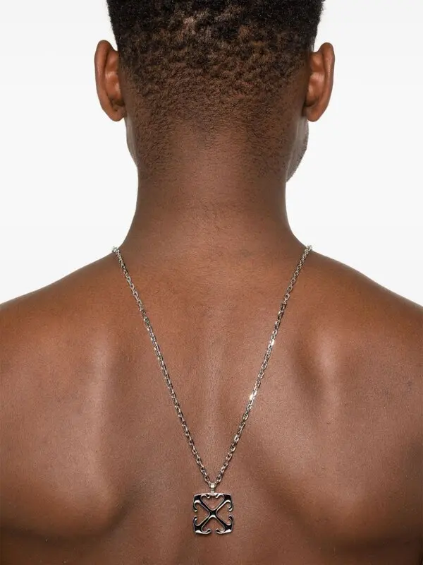 Off-White Arrows Enamel Necklace