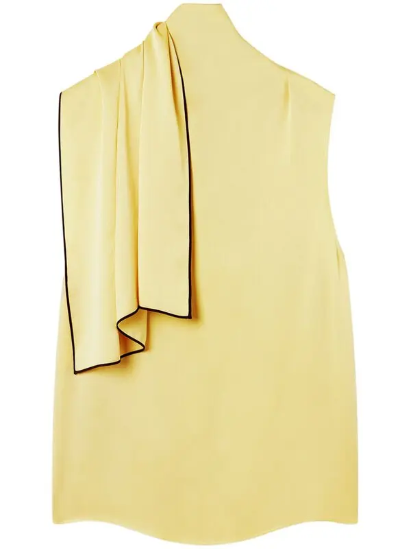 Stella McCartney Tie Blouse - Yellow
