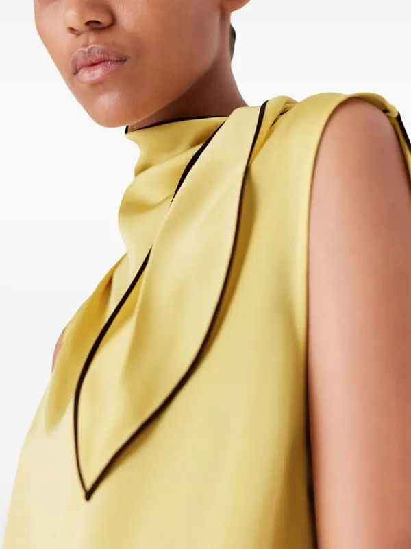 Stella McCartney Tie Blouse - Yellow