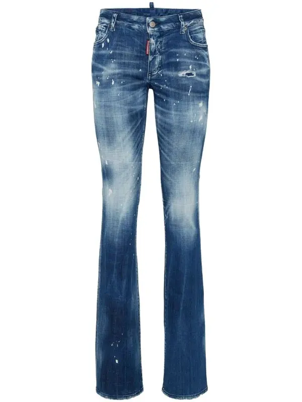 Dsquared2 Mid-rise Flared Jeans
