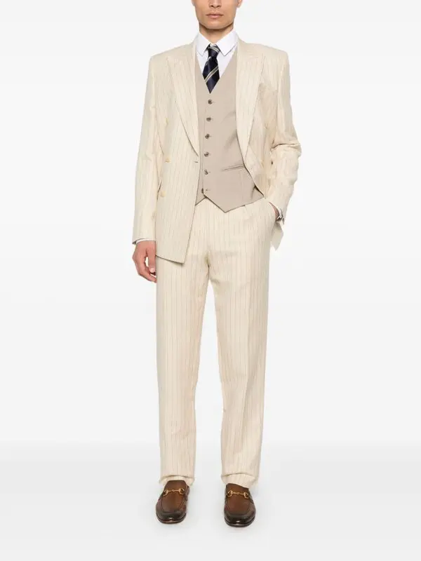 FURSAC Mélange-effect Virgin Wool Waistcoat