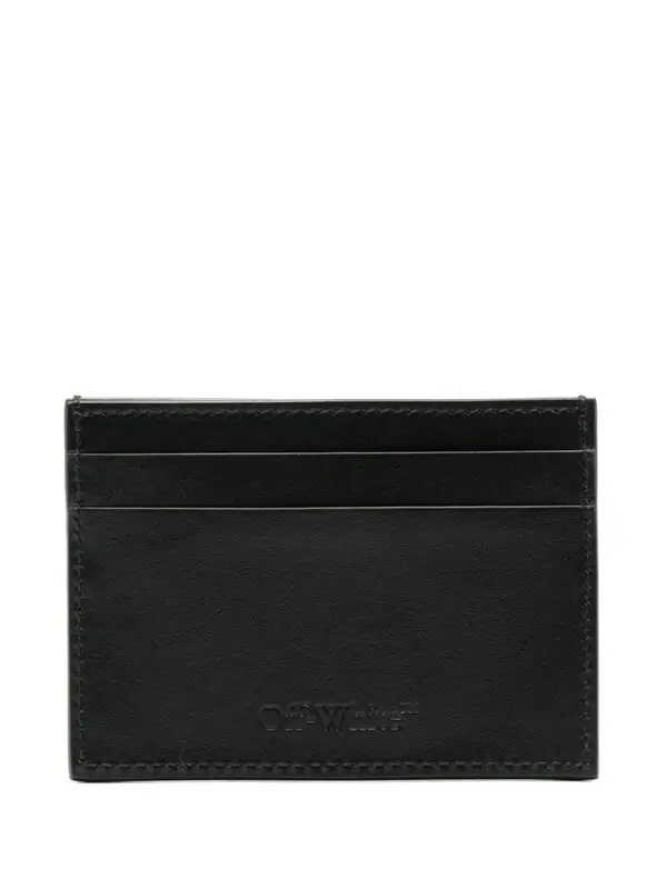 Off-White Heritage Card Holder - Black