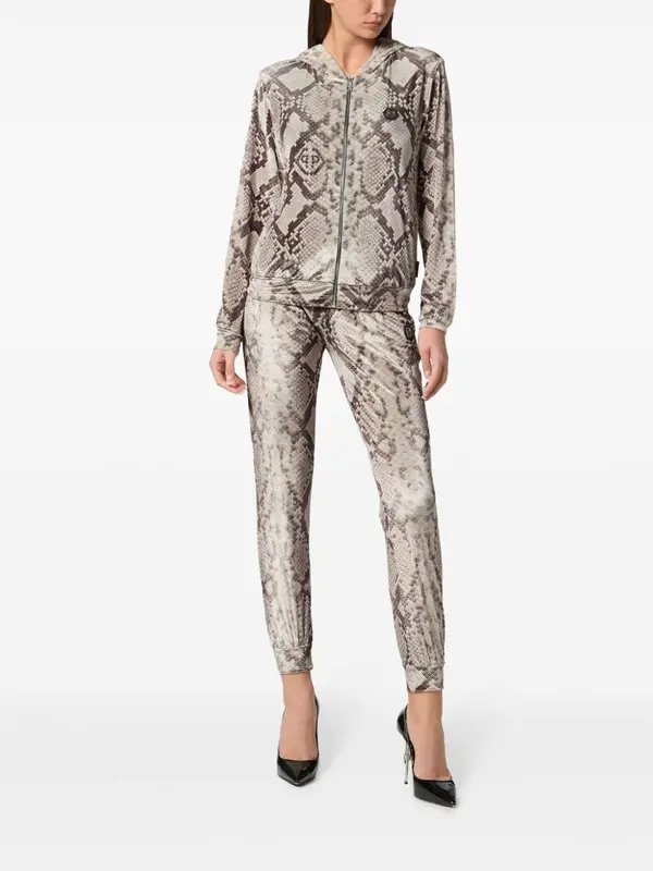 Philipp Plein Python-print Tracksuit Set