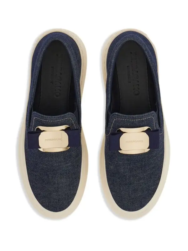 FERRAGAMO Vara Sneakers - Blue