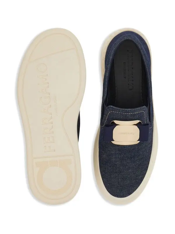 FERRAGAMO Vara Sneakers - Blue
