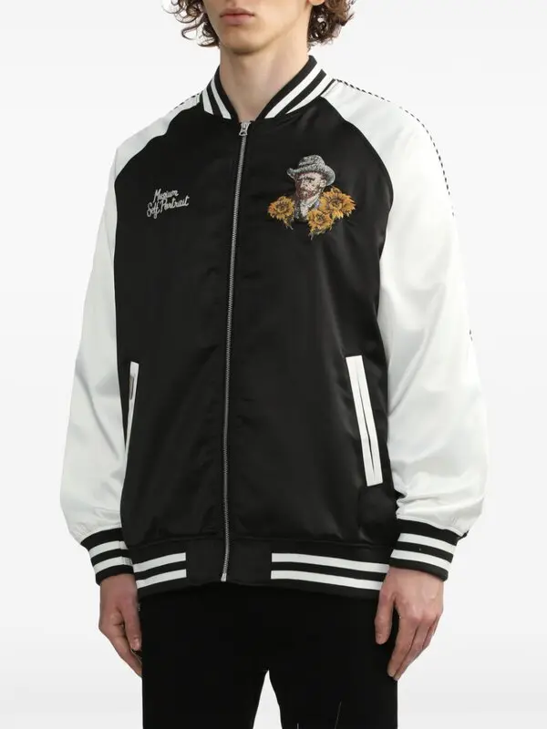 MUSIUM DIV. Colourblock Varsity Jacket