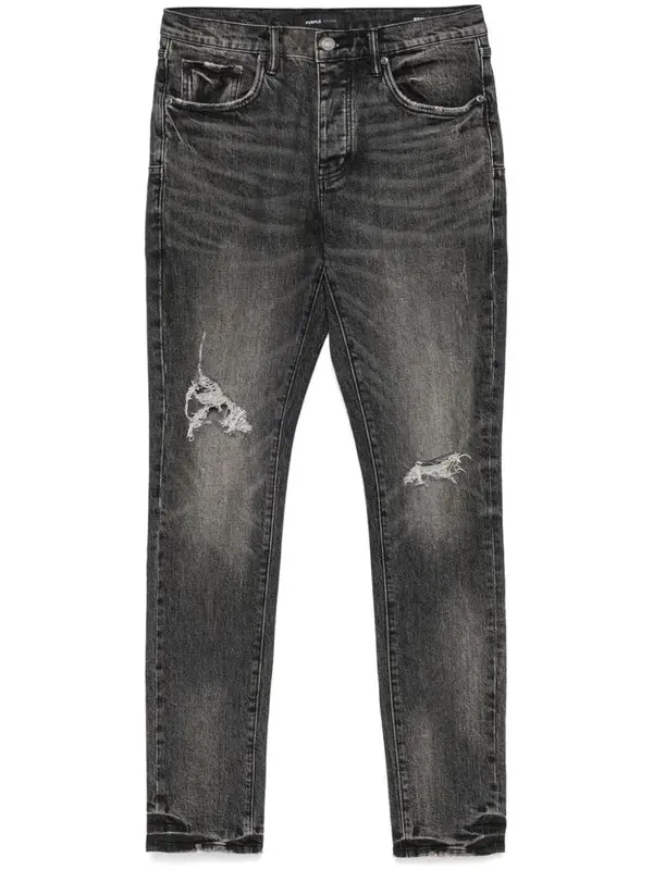 PURPLE BRAND P001 Slim Fit Jeans - Black