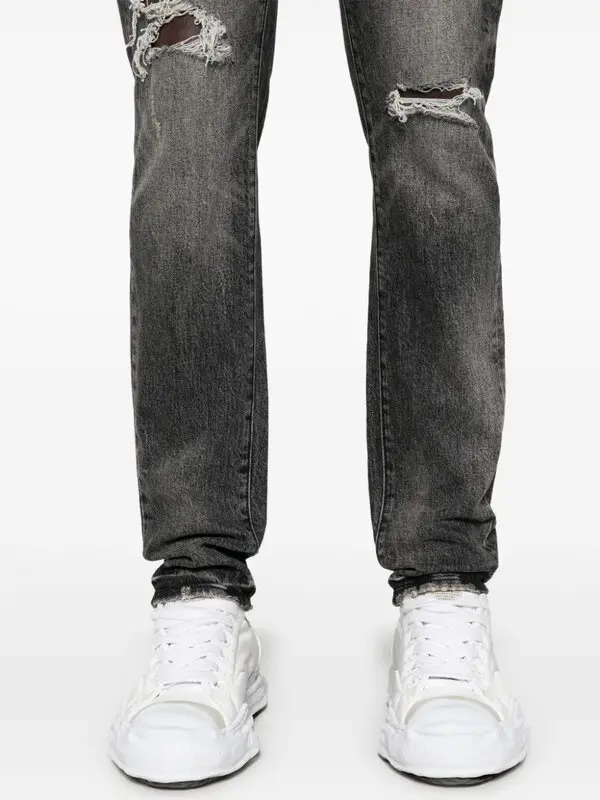 PURPLE BRAND P001 Slim Fit Jeans - Black