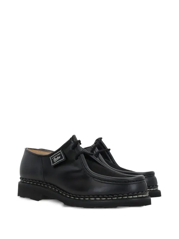 Paraboot Michael Leather Derby Shoes - Black