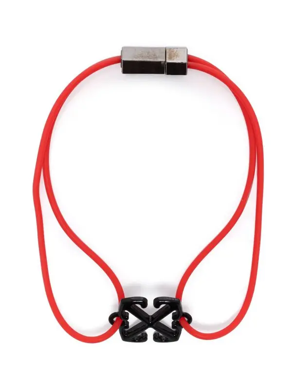 Off-White Arrow Bracelet - Red