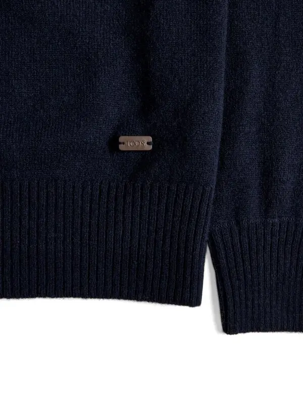 TOD'S Round-neck Sweater - Blue