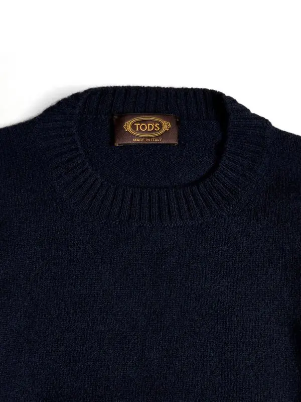 TOD'S Round-neck Sweater - Blue