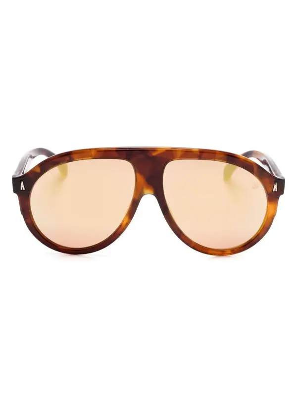 Moncler Fhaite Sunglasses - Brown
