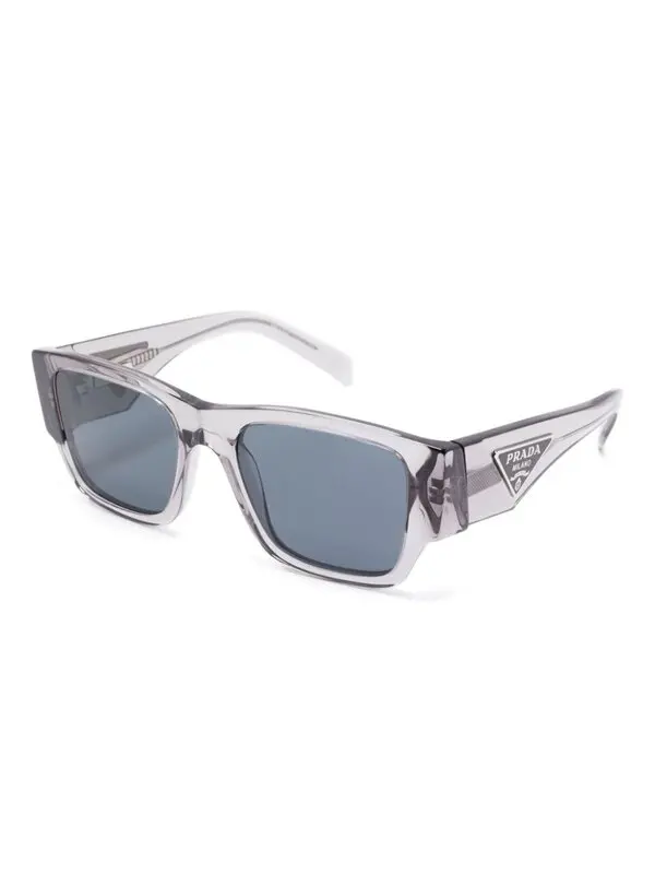 Prada Enamel Triangle Logo Sunglasses