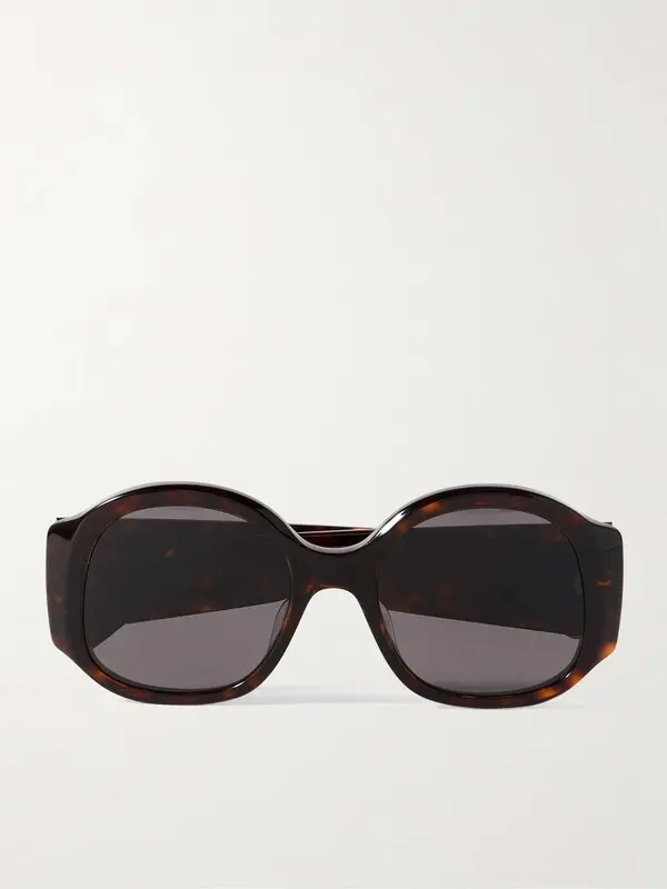 Celine Maxi Triomphe Sunglasses - Tortoiseshell