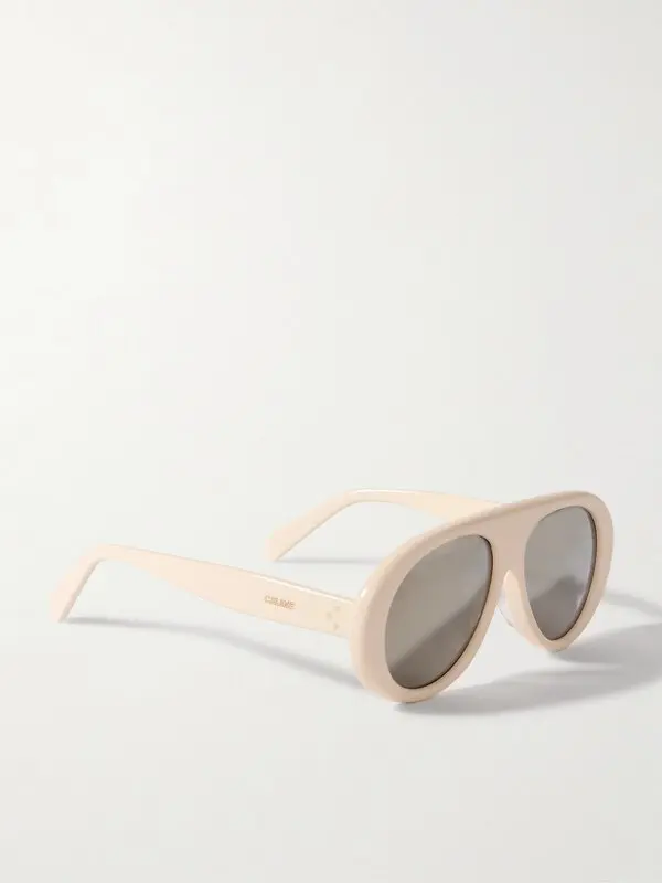 Celine Aviator-style Sunglasses - Neutrals