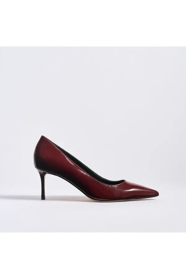 Marion Parke Classic Pump 70 | Bordeaux Patent