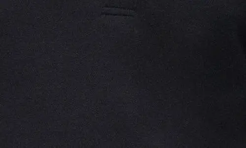 Mango Slim Fit Long Sleeve Wool Blend Polo - Dark Navy