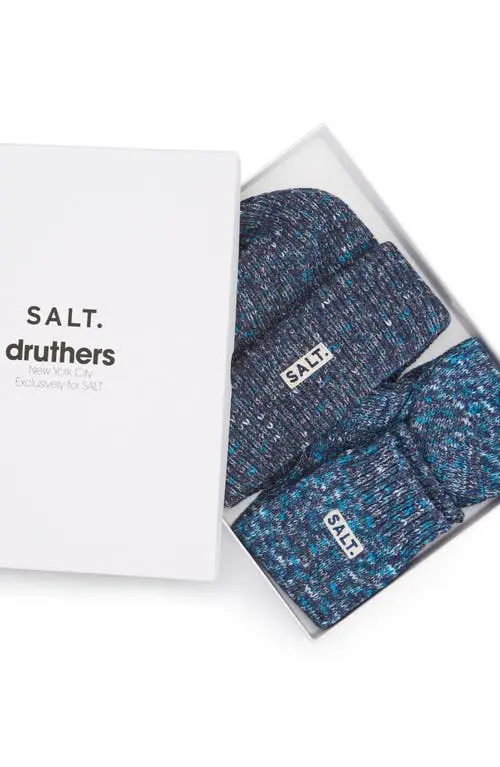 DRUTHERS NYC And Salt. Optics Gift Box Set - Blue Melange