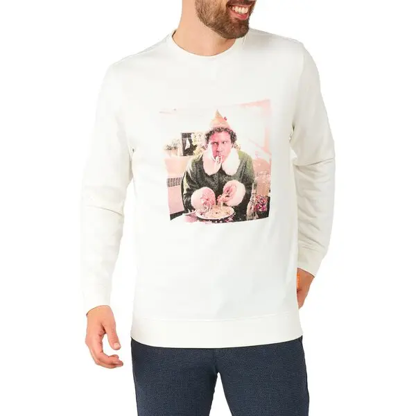Opposuits Elf Buddy's Dinner Graphic Sweatshirt