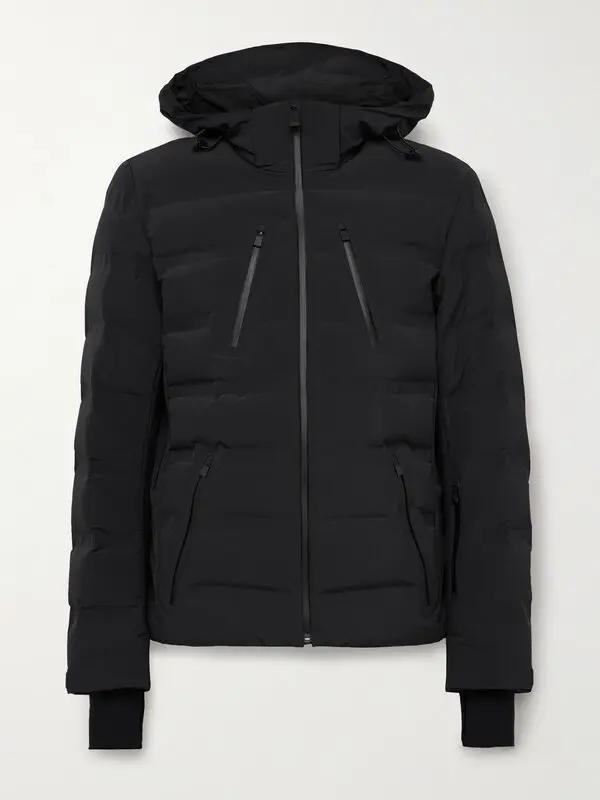 Aztech Mountain Nuke Suit Quilted Hooded Down Ski Jacket