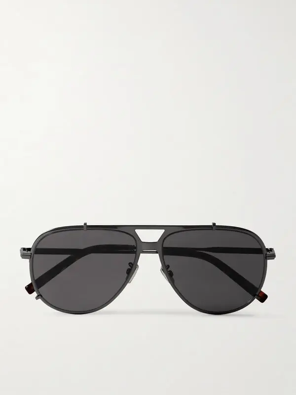 Dior Diorblacksuit A3u Aviator-style Sunglasses - Black