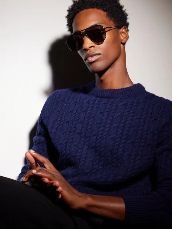 Dior Diorblacksuit A3u Aviator-style Sunglasses